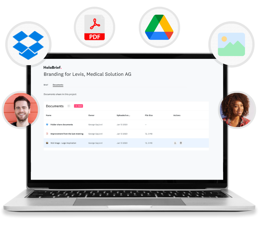 HolaBrief | On-Brand Client Portal for Digital Agencies